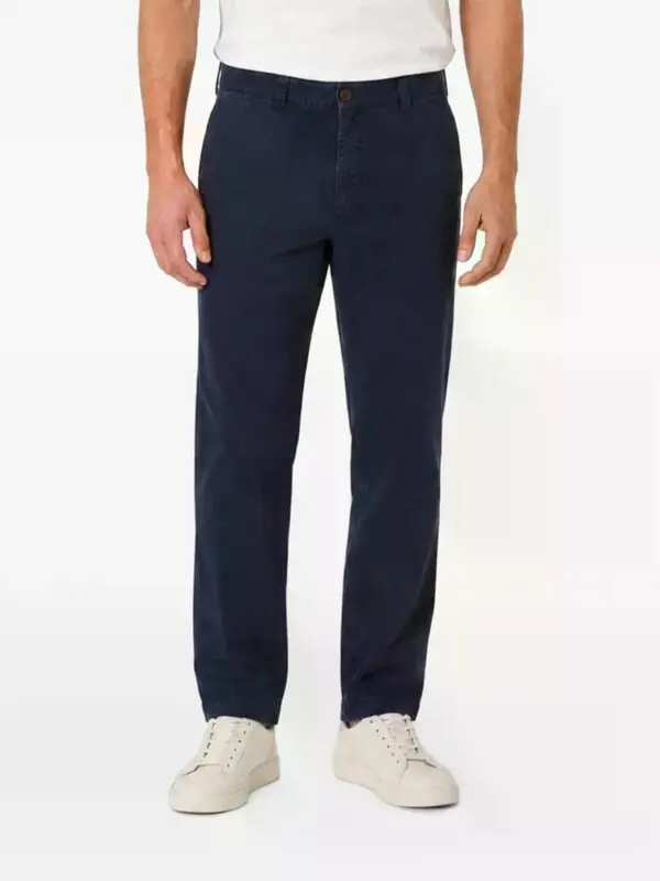 BERWICH Straight-leg Chino Trousers - Blue