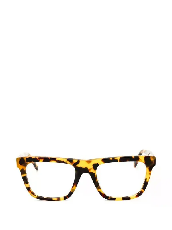 Gant Tortoiseshell-effect Rectangle Eyeglasses - Brown