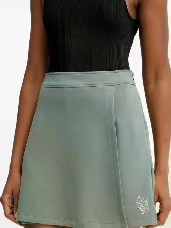 Liu Jo Logo-embellishment Shorts - Green