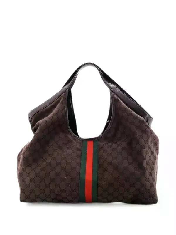 Gucci Giglio Gg Canvas Large Tote Bag