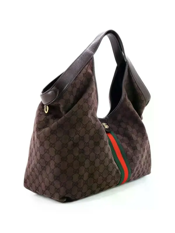 Gucci Giglio Gg Canvas Large Tote Bag