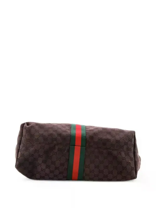 Gucci Giglio Gg Canvas Large Tote Bag