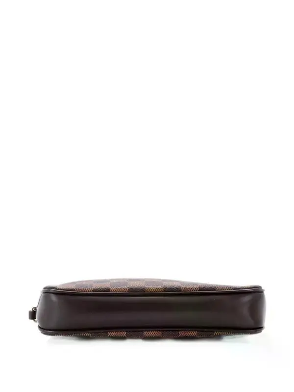 LOUIS VUITTON Damier Navona Pochette Accessories Clutch Bag