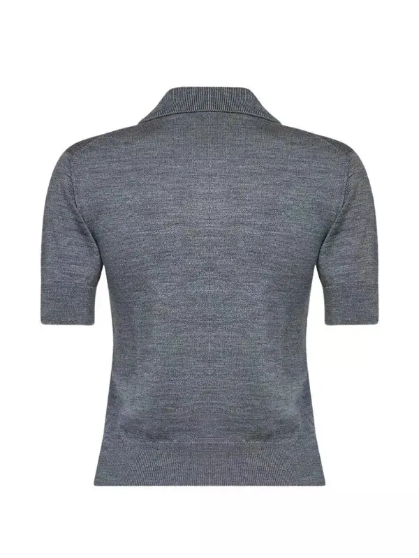 AMI Paris Short Sleeve Polo Shirt