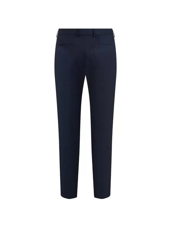 BOSS One Extra-slim-fit Trousers In Virgin-wool Serge