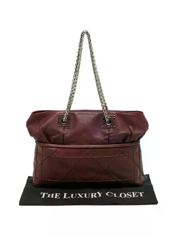 Dior 2011 Granville Cannage Tote Bag
