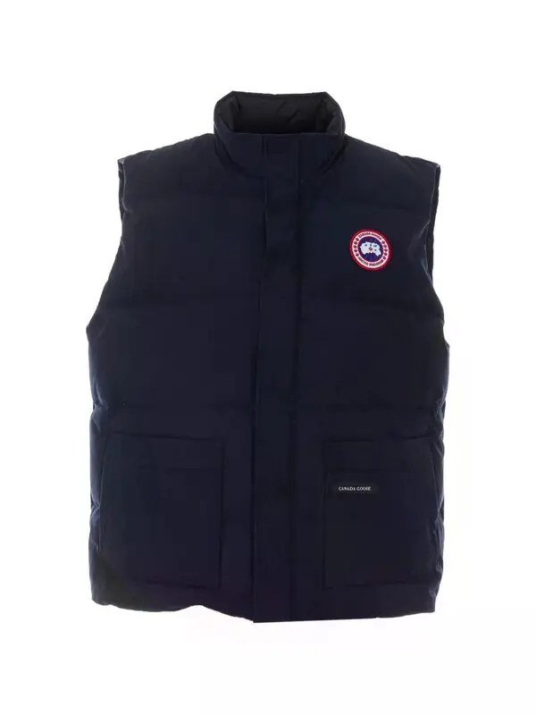Canada Goose Legacy Quilted Logo-patch Gilet - Blue
