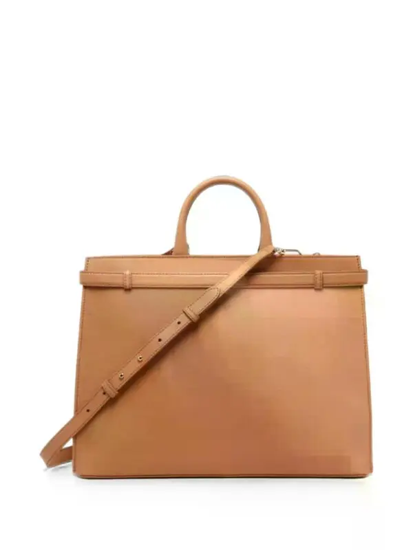 LANCEL Faubourg Leather Tote Bag