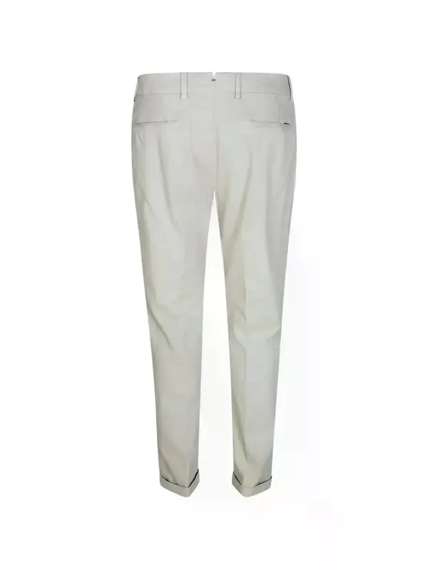 BERWICH Pleated Cuffed Trousers