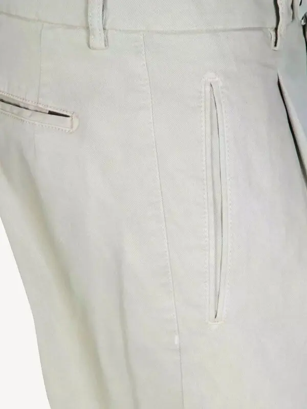 BERWICH Pleated Cuffed Trousers
