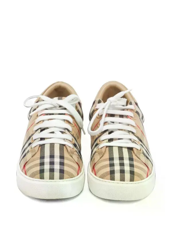 Burberry Albridge Check-print Sneakers