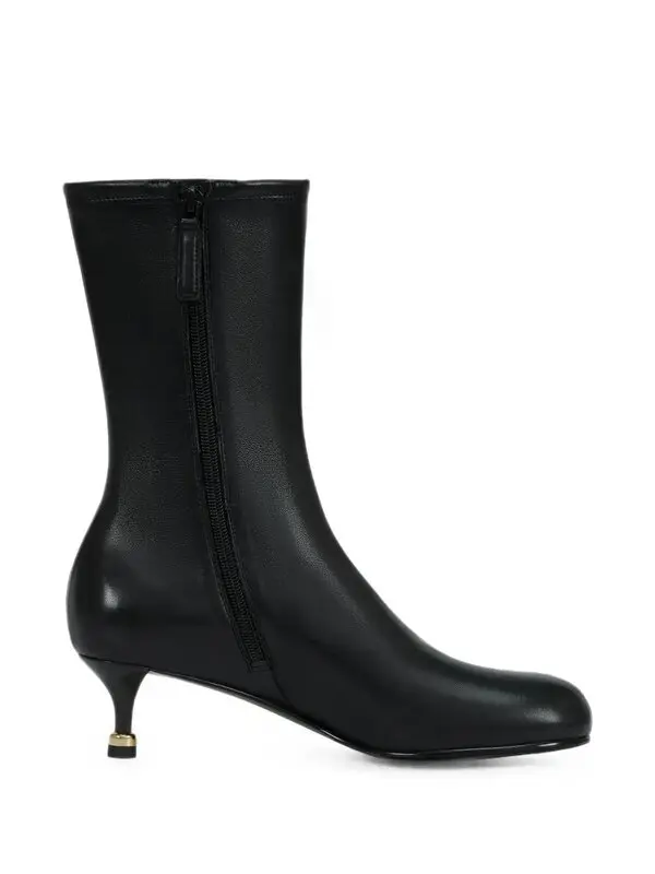 POTAMY Round-toe Heeled Ankle Boots