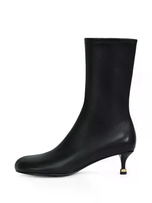 POTAMY Round-toe Heeled Ankle Boots