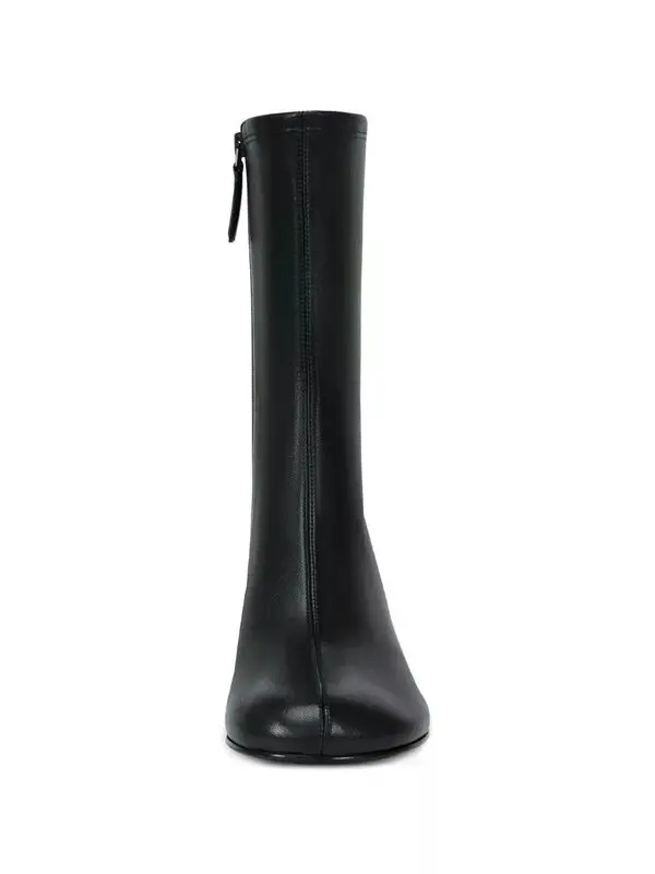 POTAMY Round-toe Heeled Ankle Boots