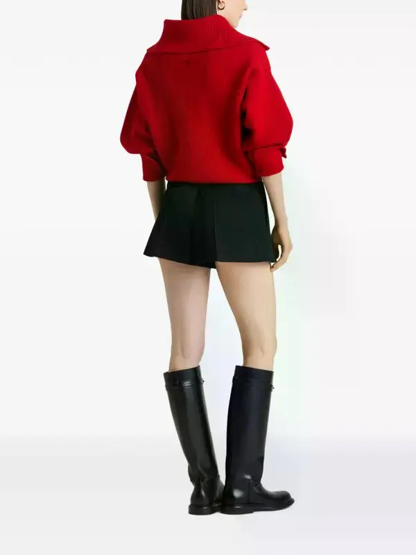 Givenchy Zip-up Ribbed-knit Cardigan
