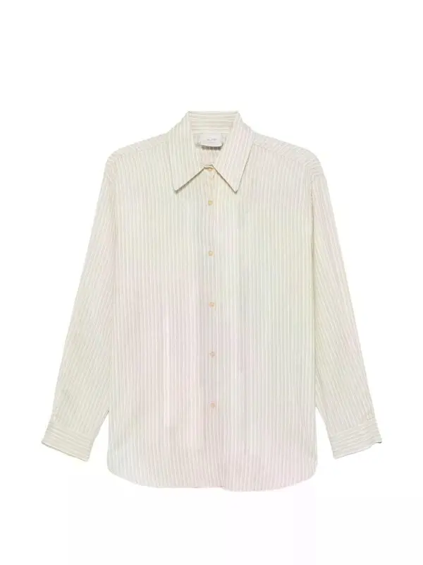 ALYSI Mini Stripes Silk Shirt