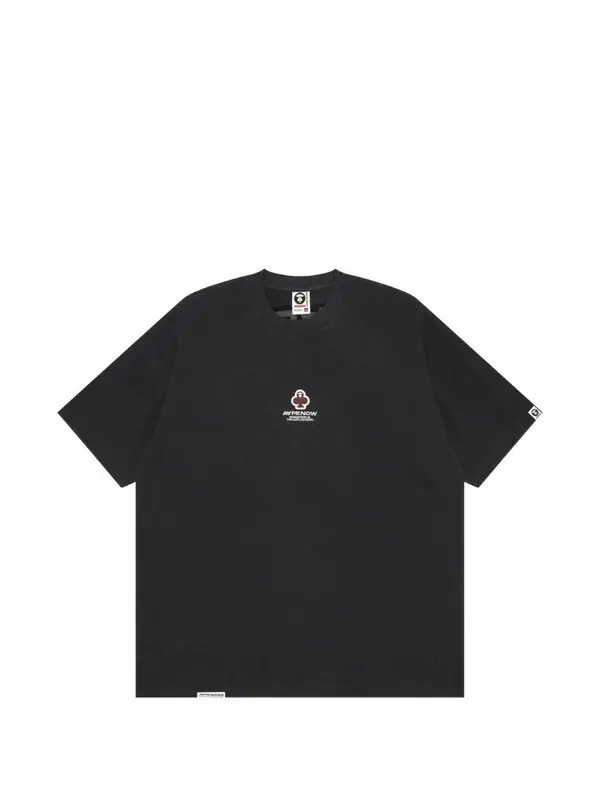 AAPE BY *A BATHING APE Moonface Logo-print T-shirt