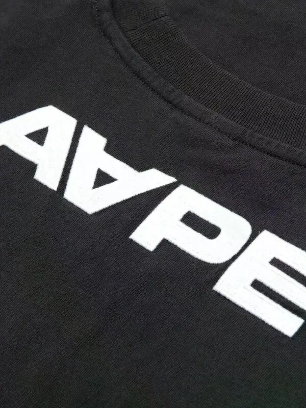 AAPE BY *A BATHING APE Moonface Logo-print T-shirt