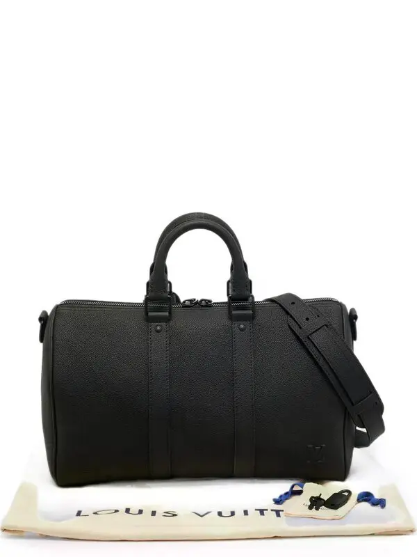 LOUIS VUITTON Keepall Bandoulière Aerogram Duffel Bag