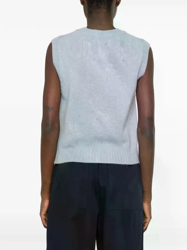 Eric Bompard Cashmere Knitted Vest