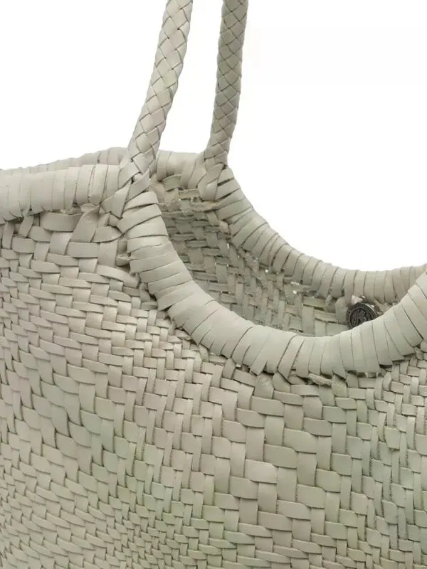 Dragon Diffusion Nantucket Woven Leather Shoulder Bag