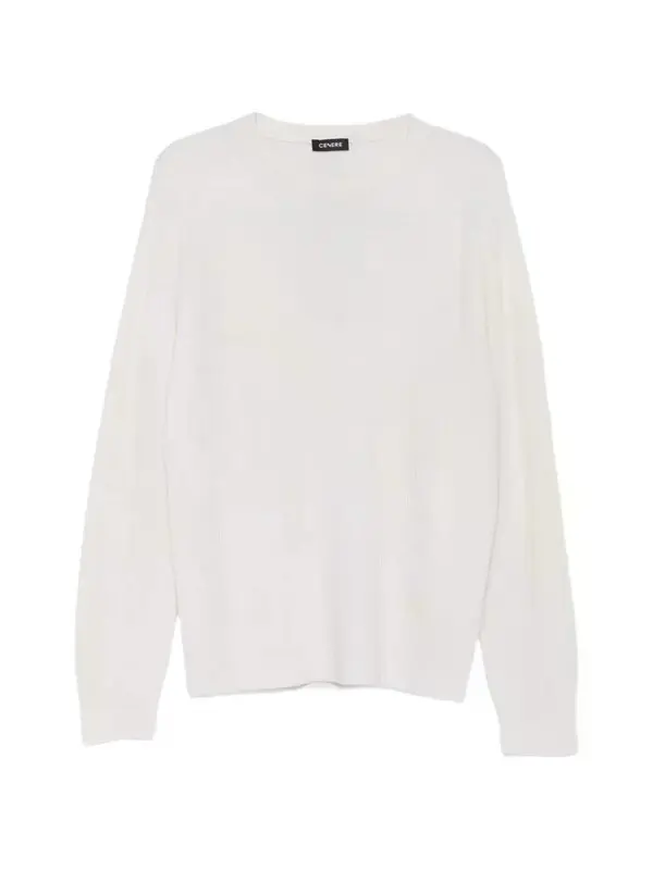 CENERE GB Ribbed Raglan-sleeve Sweater