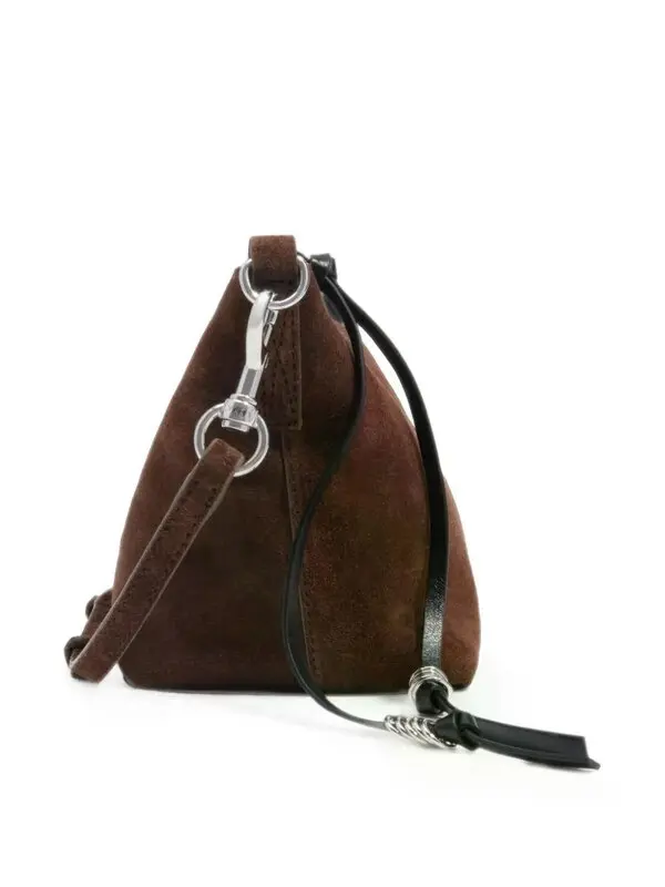 Bimba Y Lola Medium Coffee Suede Madrid Bag