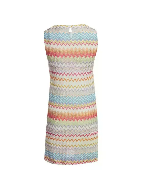 Missoni Zigzag Sleeveless Mini Dress