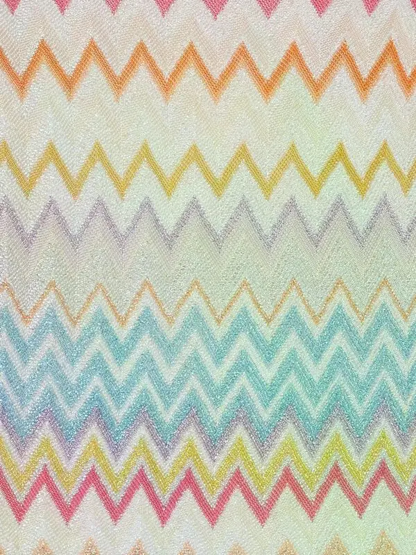 Missoni Zigzag Sleeveless Mini Dress