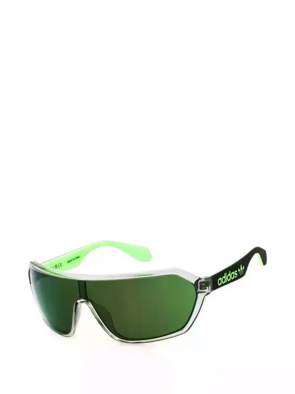 Adidas Shield-frame Sunglasses - Neutrals