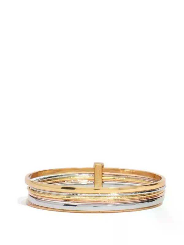 Bimba Y Lola Aged Multi- Band Bracelet - Gold