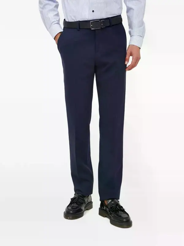 BENETTON Pressed-crease Tailored Trousers