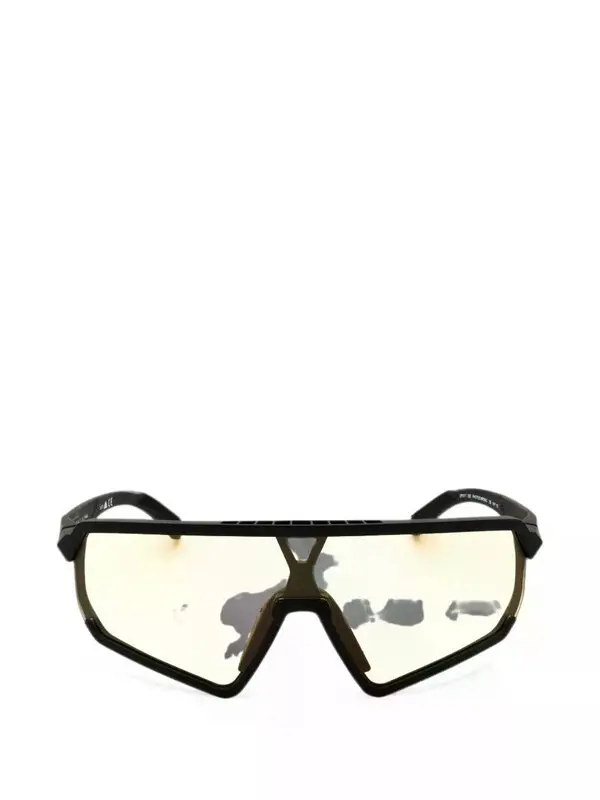 Adidas Sp0017 Shield-frame Sunglasses - Black