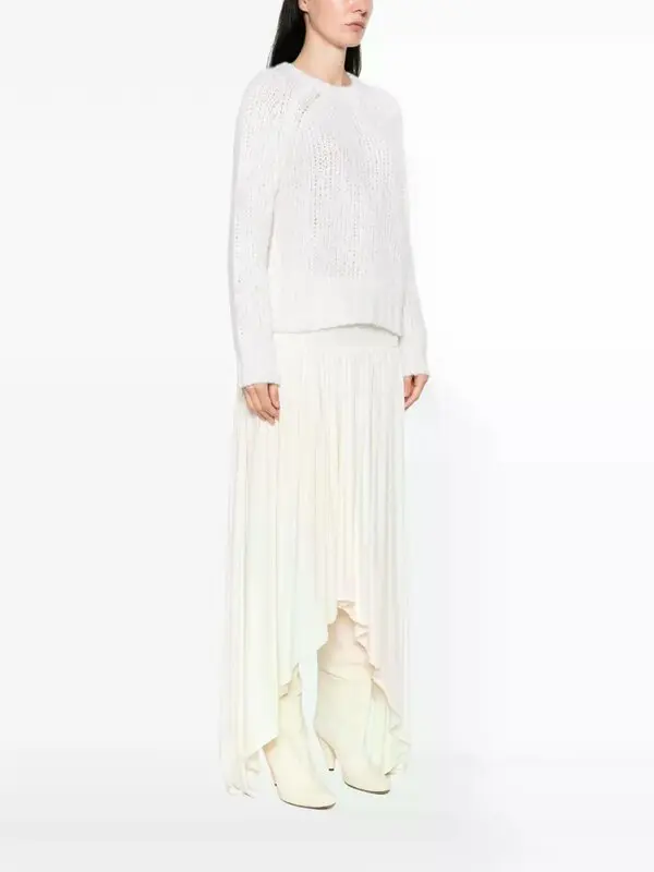 EMERSON RENALDI Open-knit Raglan-sleeve Sweater