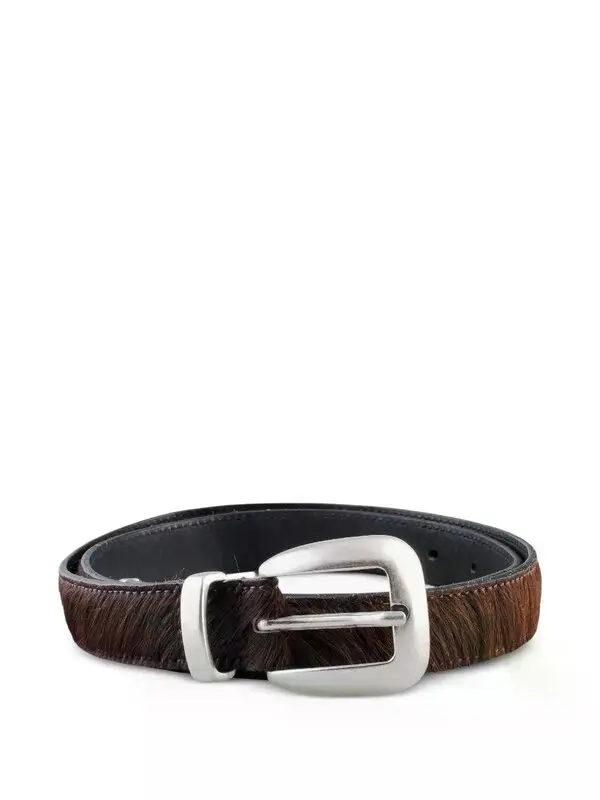 MOLEBO M2456 Hair-on Cowhide Belt