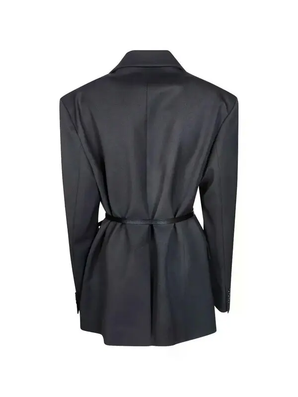 P.a.r.o.s.h Belted Double-breasted Blazer