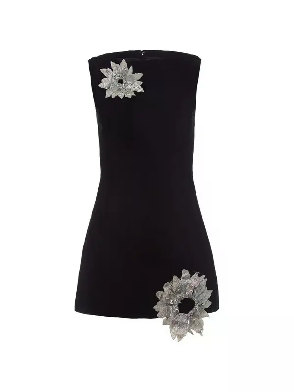 Monse Embellished Sunflower Mini Dress