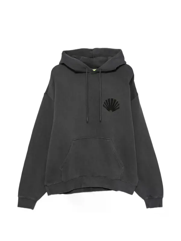 NEW AMSTERDAM SURF ASSOCIATION Logo-embroidered Drawstring Hoodie