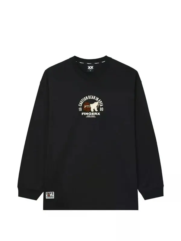 FINGERCROXX Graphic-print Long-sleeve T-shirt