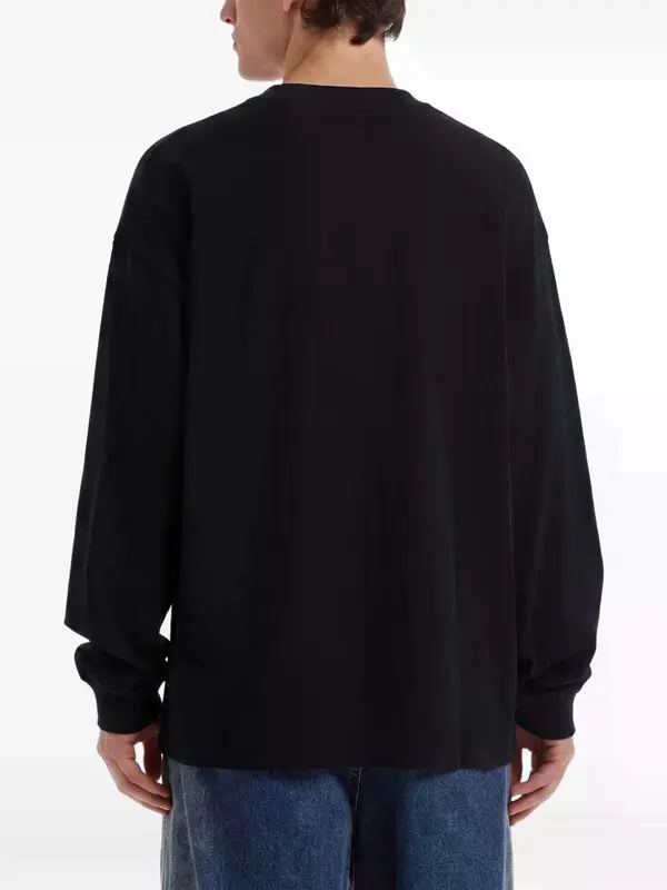 FINGERCROXX Graphic-print Long-sleeve T-shirt