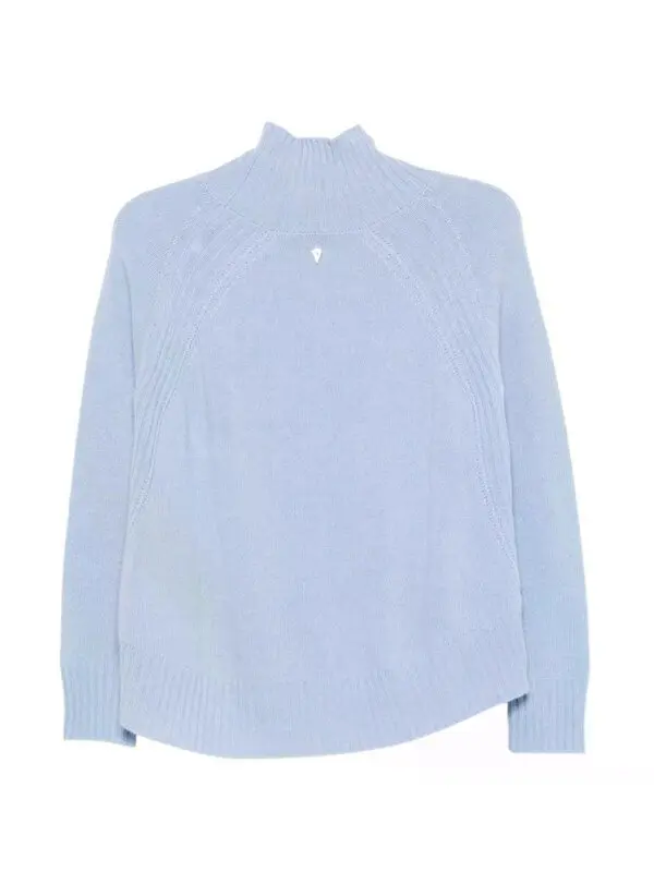 DONDUP High-neck Raglan-sleeve Sweater - Blue