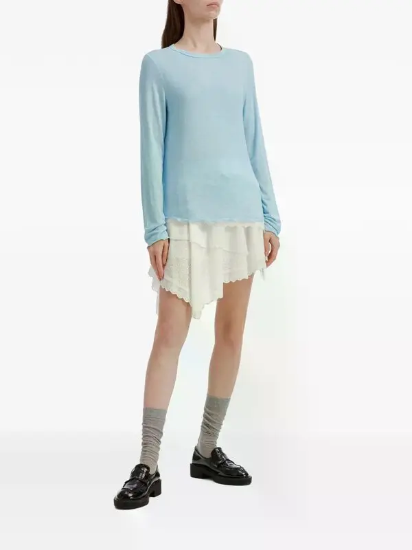 B+AB Logo-embroidered Long-sleeve T-shirt