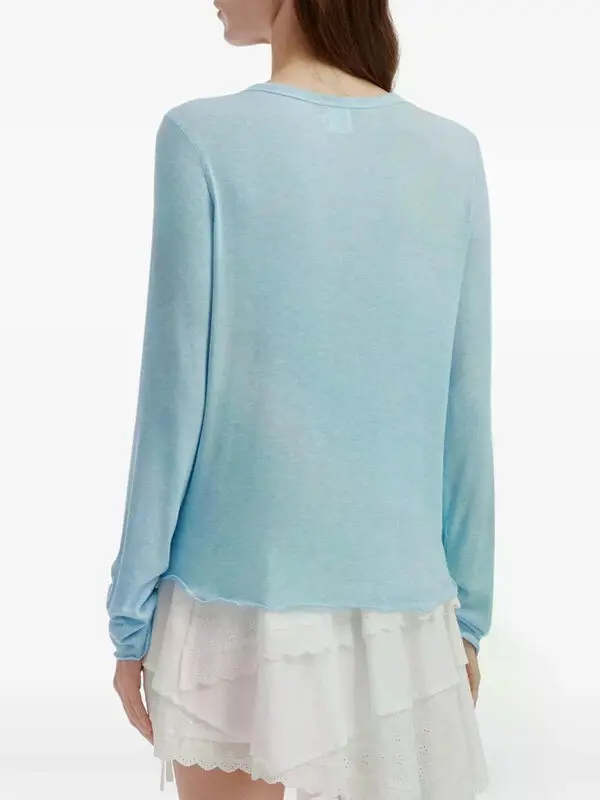 B+AB Logo-embroidered Long-sleeve T-shirt