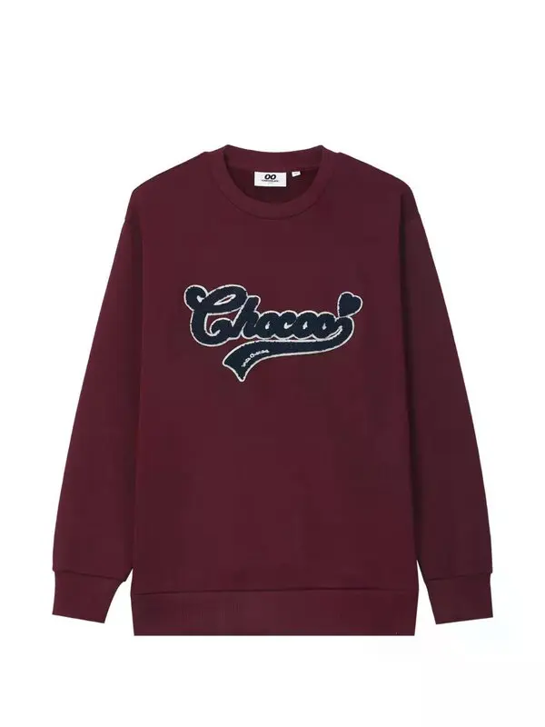 CHOCOOLATE Logo-patch Cotton Sweatshirt