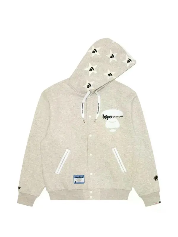 AAPE BY *A BATHING APE Logo-embroidered Hoodie