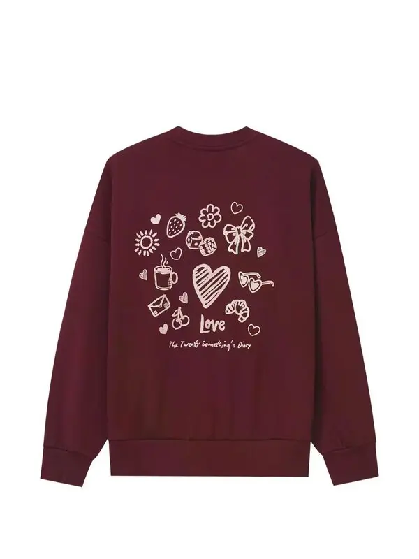 CHOCOOLATE Graphic-print Sweatshirt