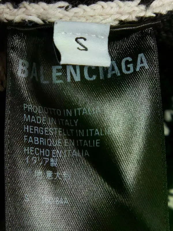 Balenciaga Logo-embroidered Sweater