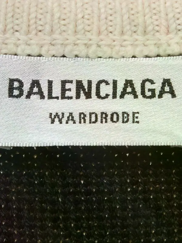 Balenciaga Logo-embroidered Sweater