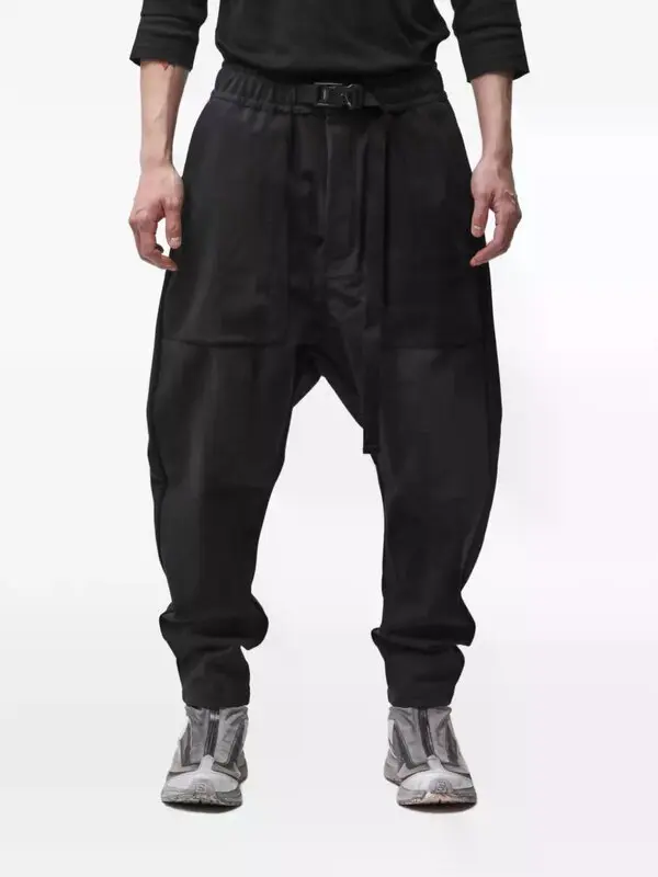 THOM KROM Belted Drop-crotch Trousers