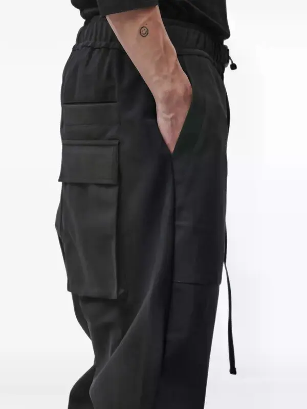 THOM KROM Belted Drop-crotch Trousers